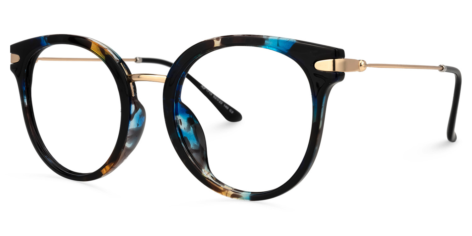 Kalinda Floral Ronde Lunettes